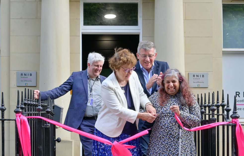 Read about RNIB Scotland reopening its community hub in Edinburgh | RNIB