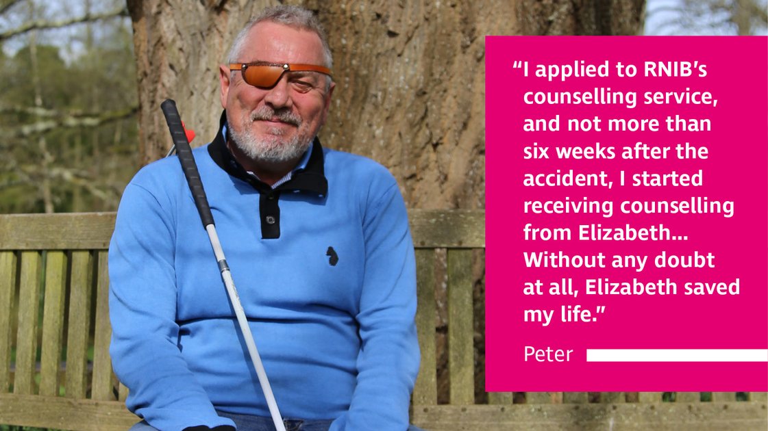 RNIB’s counselling service offers a safe space for you to process a ...
